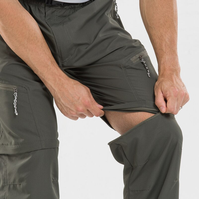 Leichte 2-in-1-Wanderhose mit Reißverschluss für Herren – Glanzberg Mode